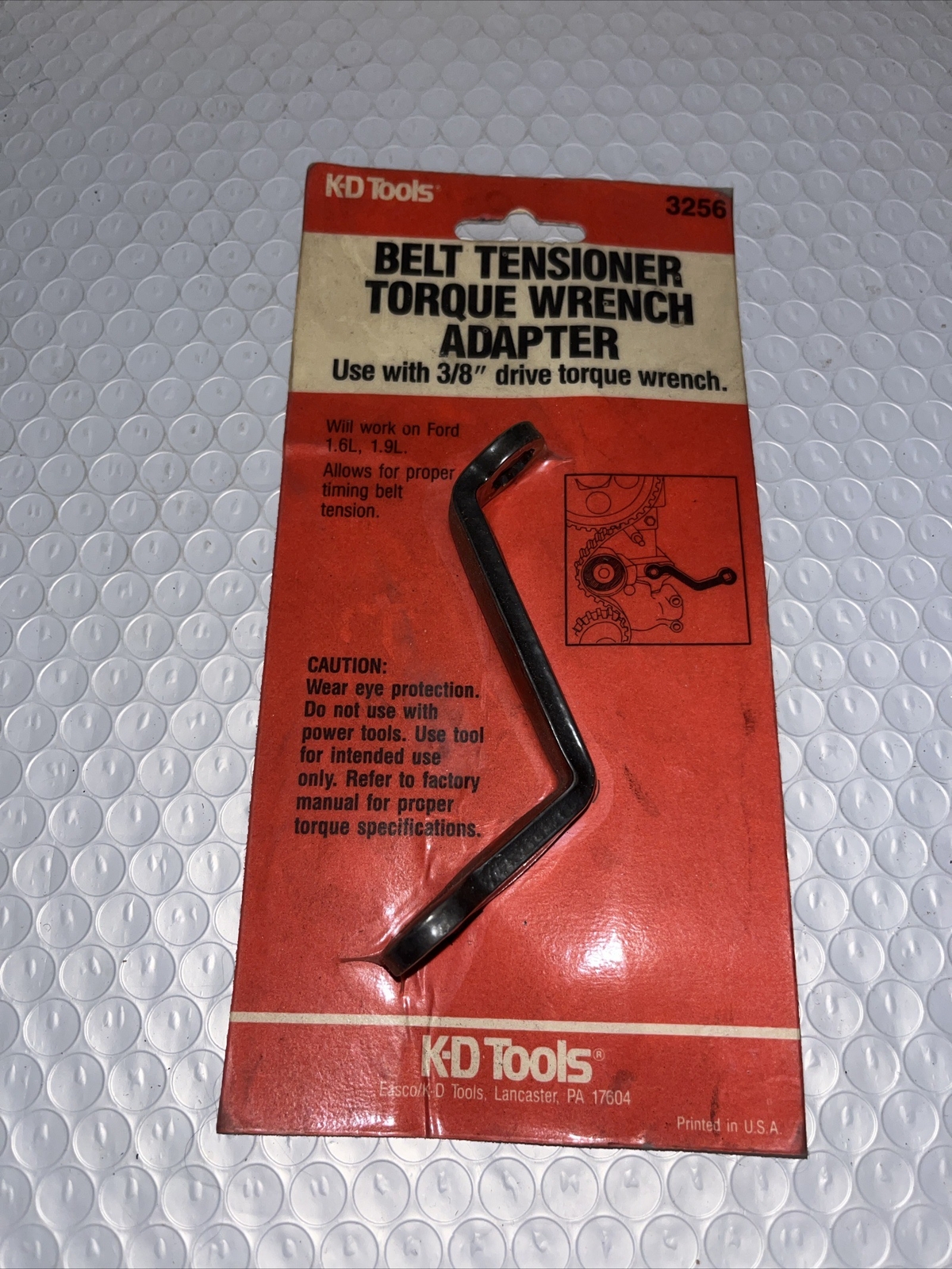 KD tools Belt Tensioner Torque Wrench Adapter For Ford 1.6L 1.9L #3256 ...