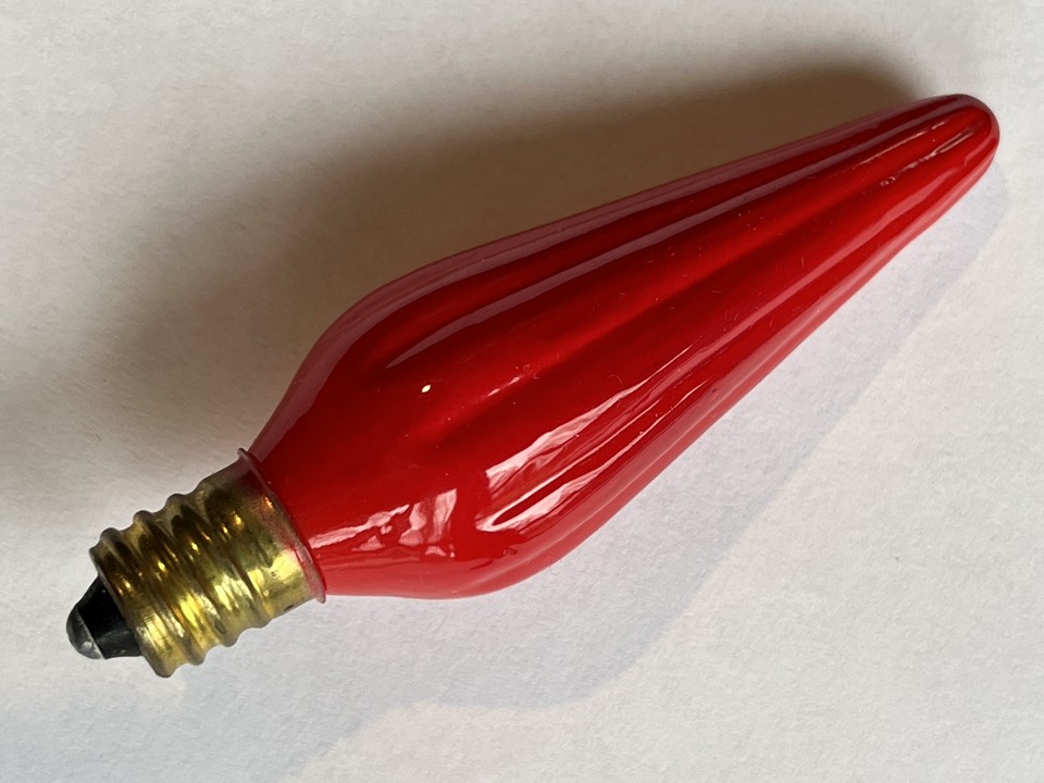 PARTIAL SET Christopher Radko Shiny Brite Glo-Brite Light Set Christmas ...