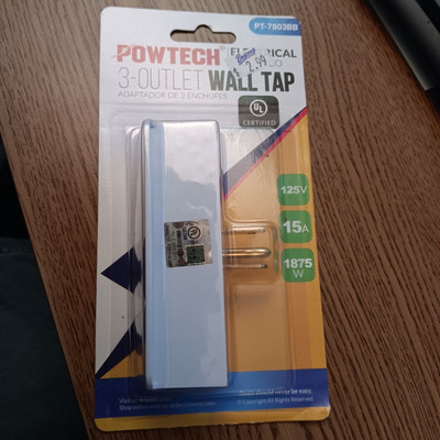 POWTECH 3 OUTLET Wall Tap | eBay