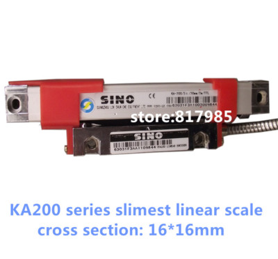Sino KA200 30-360 Linear Glass Scale 16*16 Cross Section 1micron Linear ...
