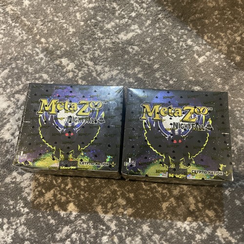 MetaZoo Nightfall Booster Box 1st Edition - Lot of 2 Boxes - Factory ...