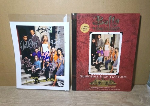 Buffy The Vampire Slayer (7 Member Cast) Signed Photo + Sunnydale High ...