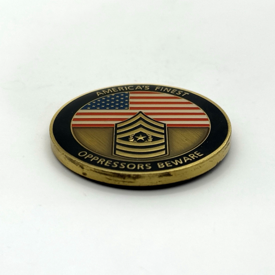 CHALLENGE COIN - Delta Force CSM / Elite " Tier 1 " Special Forces JSOC ...