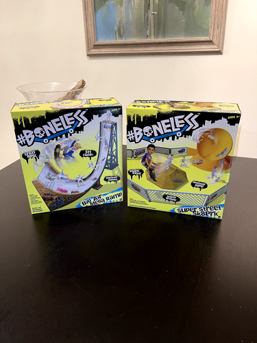 Boneless Skateboards 2-pack (Big Air Mega Ramp And Super Street Sk8Prk ...