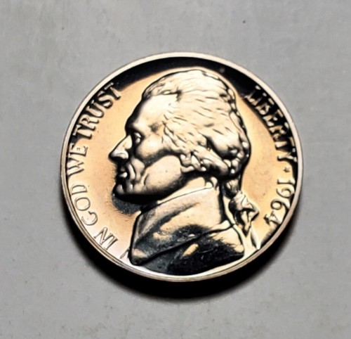 1964 JEFFERSON NICKEL PROOF UNC #C6405 | eBay