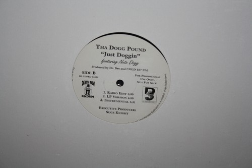 Tha Dogg Pound – Gangsta Rap / Just Doggin' SEALED PROMO Nate Dogg Dr ...