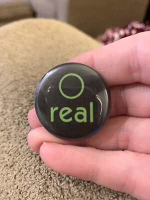 O Real Pin-Back Pinback Button Pin Vintage (GW1) | eBay