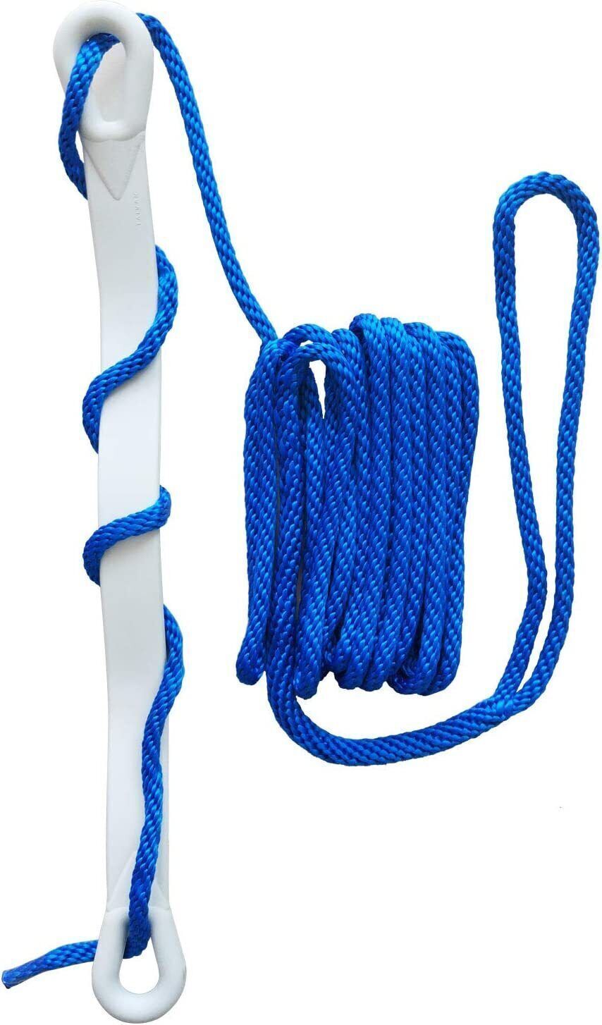 3/8inch 20FT Boat Nylon Dock Line Snubber Solid Braided Mooring Rope ...