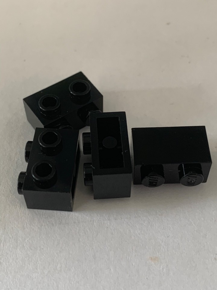 LEGO Parts 11211 (4pcs) Brick, Modified 1x2 w Studs on 1 Side Choose ...