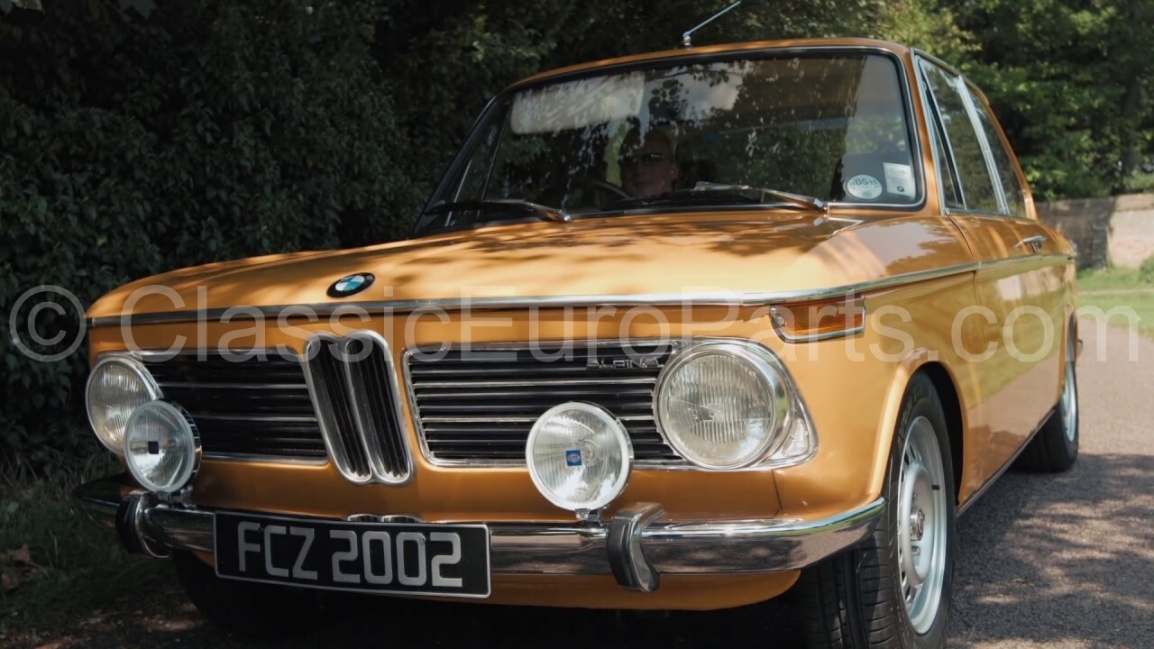 BMW E10 2002 tii 1502 1602 02 Euro Front Bumper overrider rubber trim ...