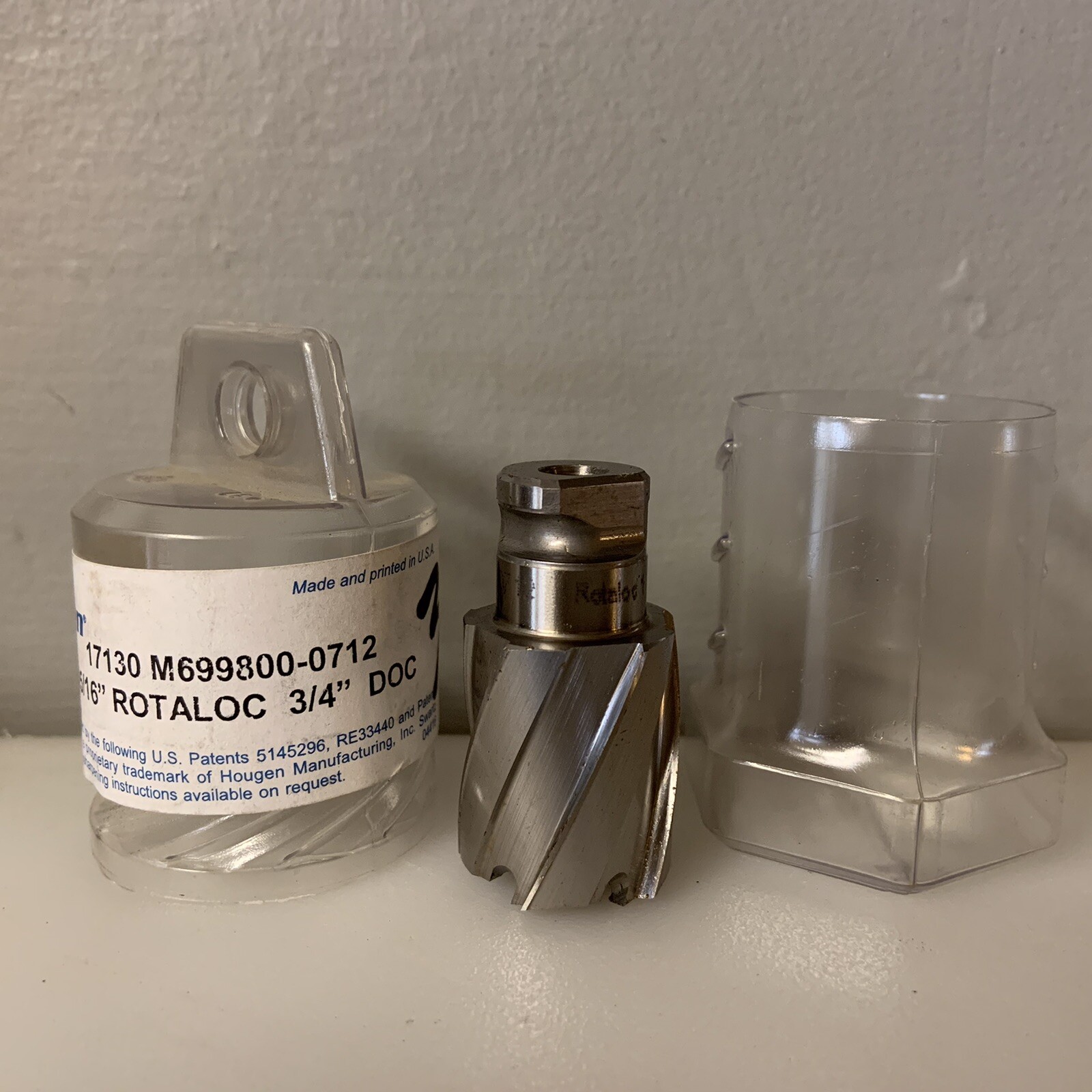 HOUGEN ROTABROACH ROTALOC 17130 15/16" X 3/4" Annular Hole Cutter Mill ...