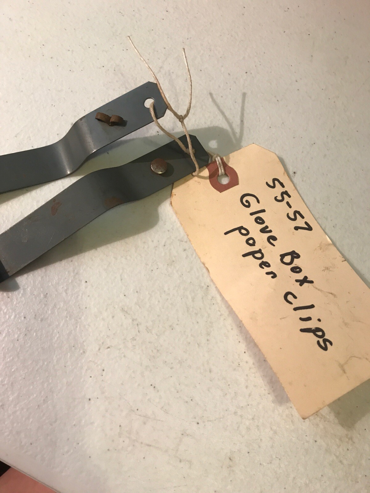 55-57 Glove Box Popper Clips (pair) Used | eBay