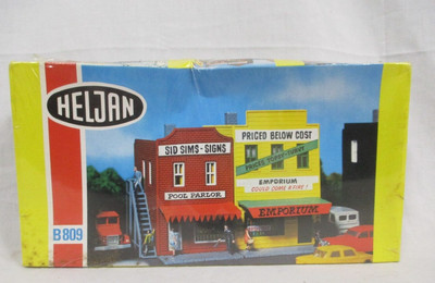 HO-Gauge - Heljan B809 Department Stores Plastic Model Kit | eBay