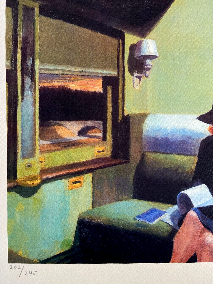 Edward Hopper Lithograph COA - Original Signed Numbered Limited | eBay
