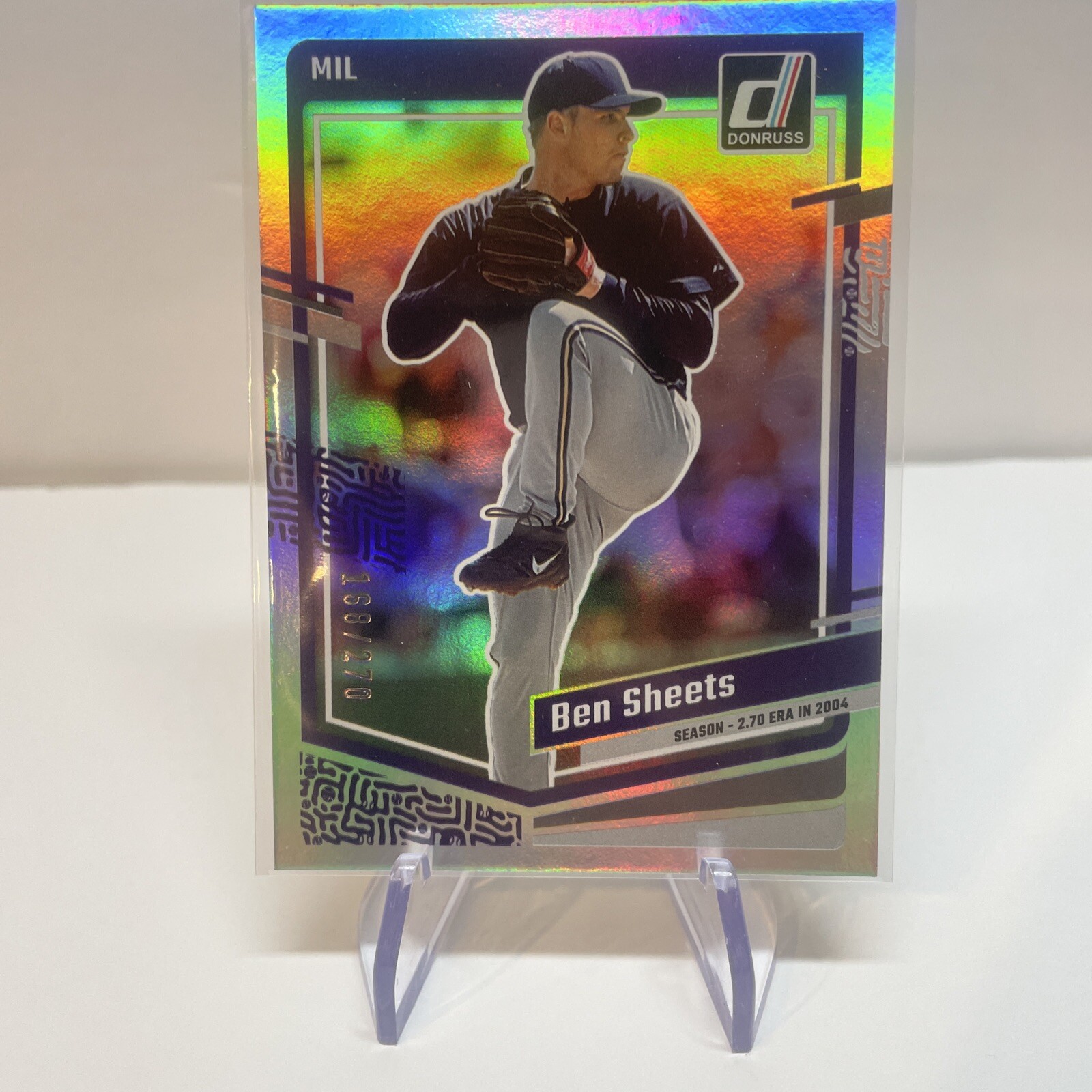 2023 Donruss Baseball Base Season Stat Line #209 Ben Sheets /270 | eBay