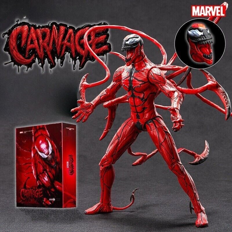 Zd Toys 9in Carnage Action Figure Collection Venom Series New in Box ...