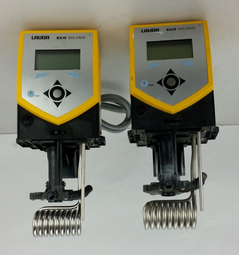 AS-IS Lot Of2 LAUDA ECO Silver Heated Immersion Water Bath Circulator ...