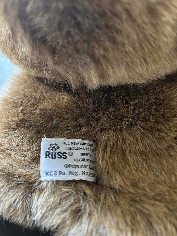 VTG PUPPET PARADE/RUSS BERRIE & CO. PLUSH MONKEY PUPPET, MOVEABLE MOUTH ...