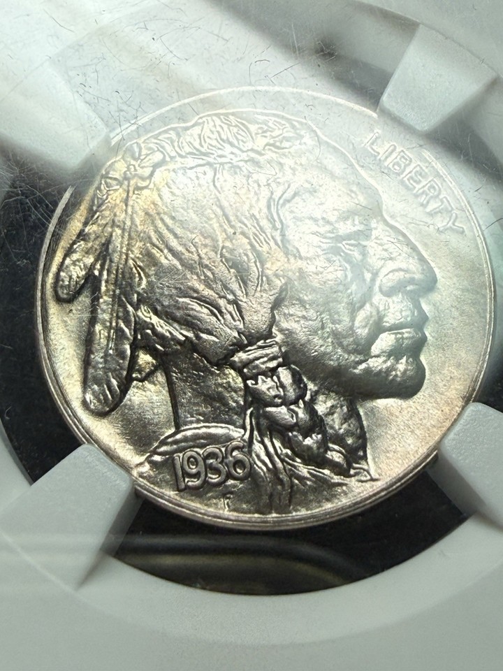 1936 Satin NGC PR68 Proof 68 Buffalo Nickel 5c | eBay