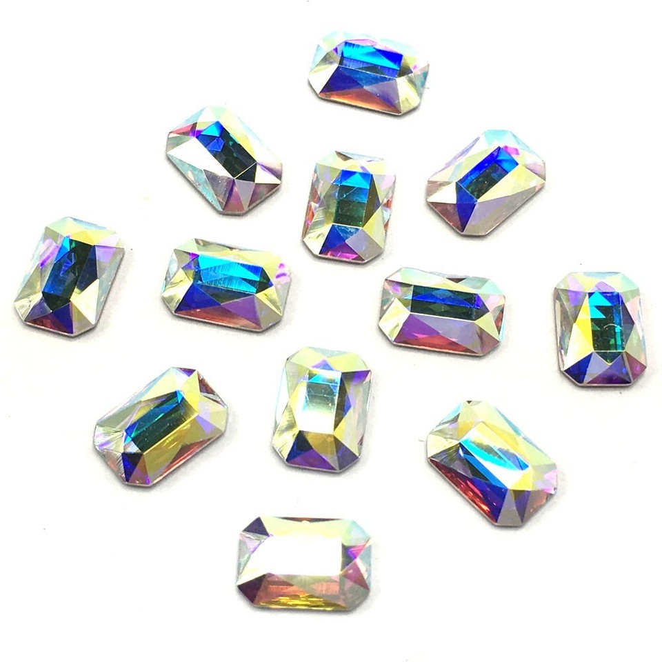 Swarovski Flatbacks No-Hotfix Rhinestones CRYSTAL AB (001 AB) * Pick ...