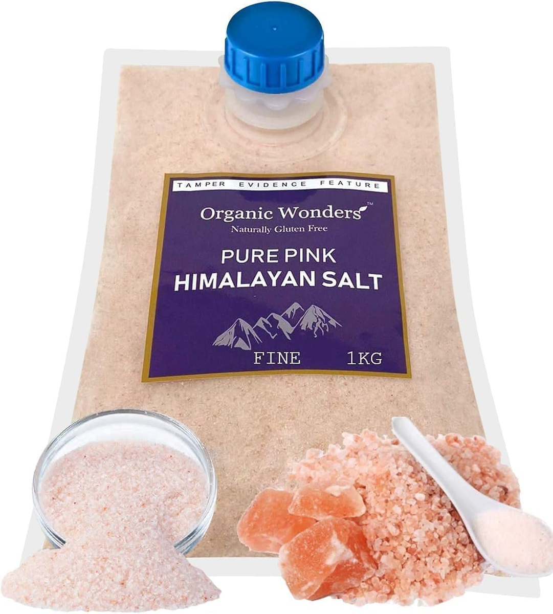 Maldon Salt 500g FINE Pink Himalayan Salt - 100% Natural Organic ...