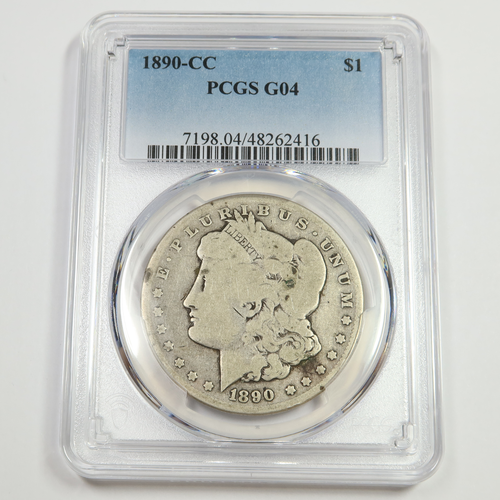 1890 CC PCGS G4 - Morgan Dollar $1 US Coin #49659A | eBay