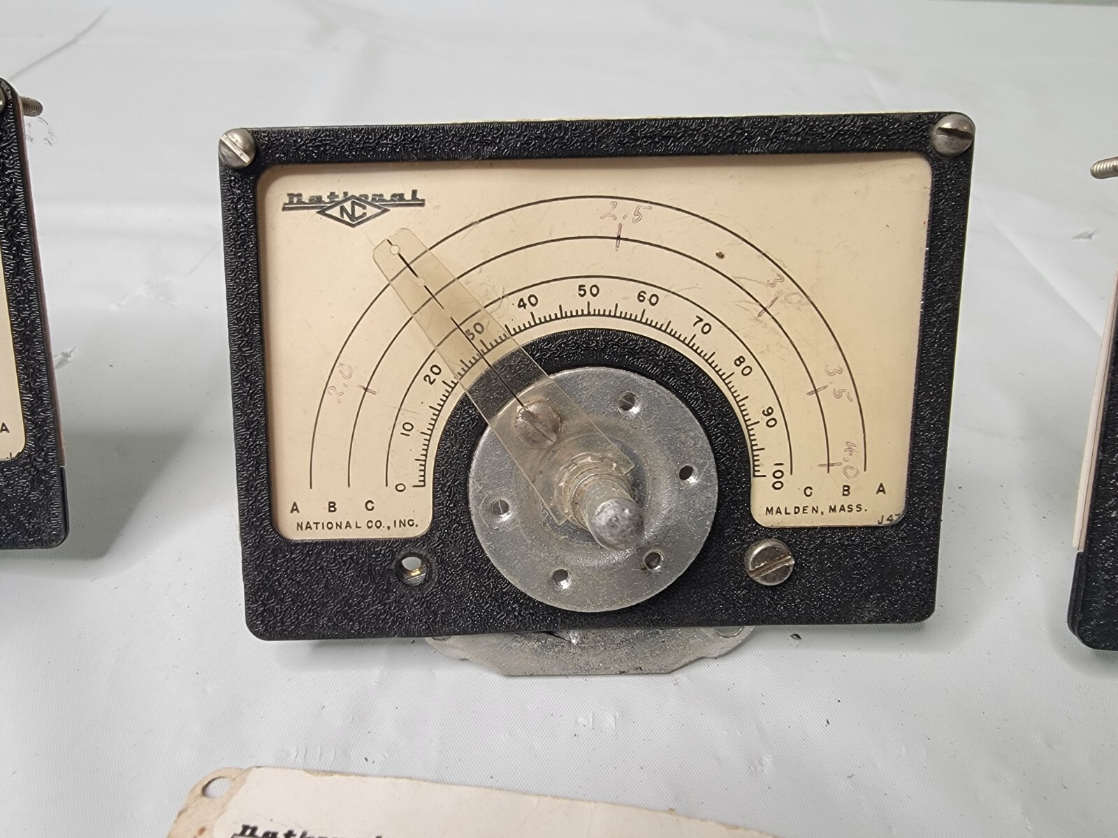 NATIONAL RADIO CO. VERNIER DIALS, KNOBS, BEZELS & VARIOUS PARTS HAM ...