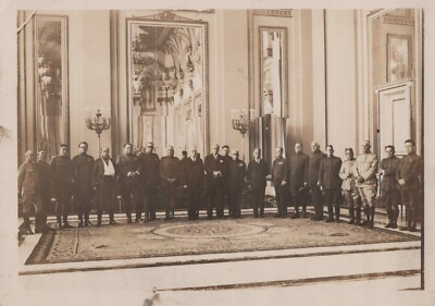 CUBAN PRESIDENT GERARDO MACHADO & FOREIGN DELEGATES CUBA 1930s Photo Y ...