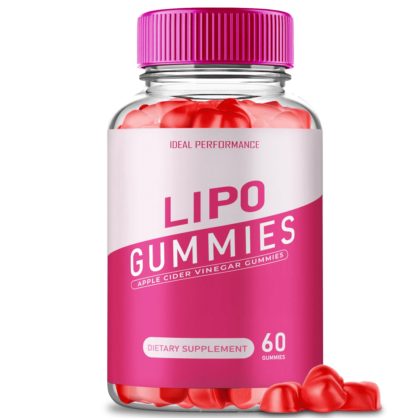 Lipo Chewies Gummies - Advanced Formula Supplement Support, 60 Gummies ...