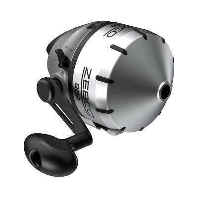 Zebco 888 Spincast Fishing Reel Size 80 Reel Built-in Bite Alert ...
