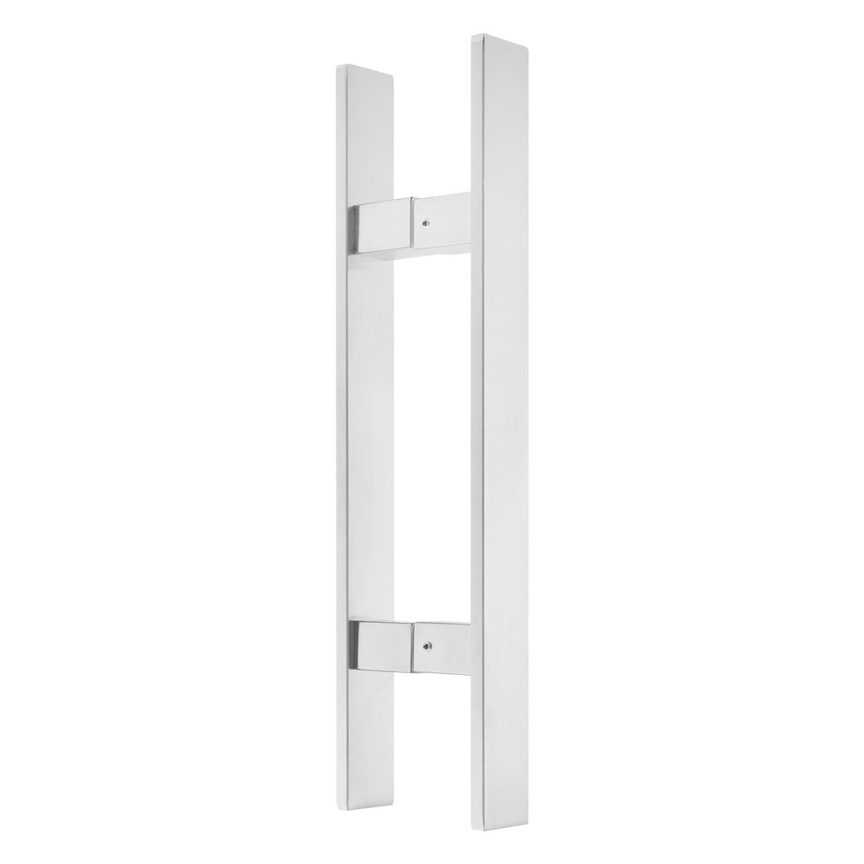 Stainless Steel Double Sided Push Pull Door Handle, H-shaped Door Pull ...