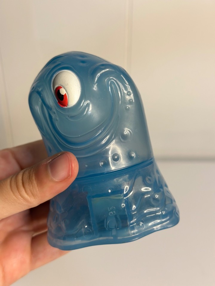 2009 McDonalds Monsters vs Aliens B.O.B. Wind-Up Toy Blue Blob Happy ...