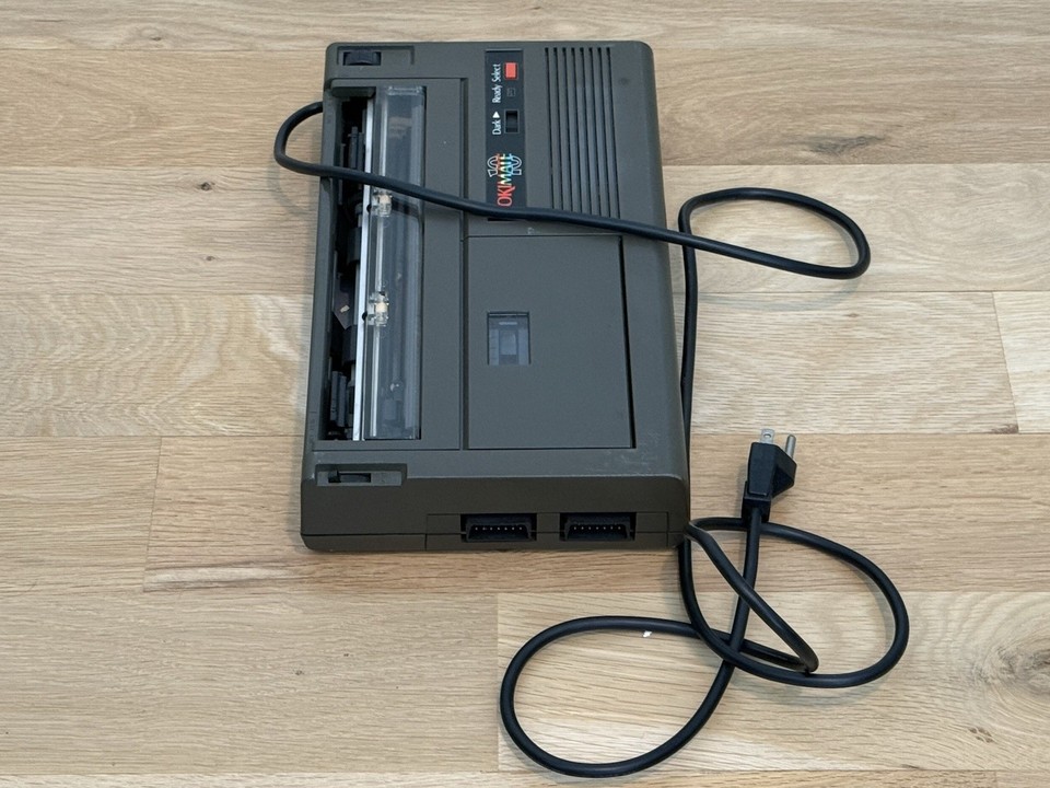 Vintage Okidata Okimate 10 Printer Color Original Untested | eBay