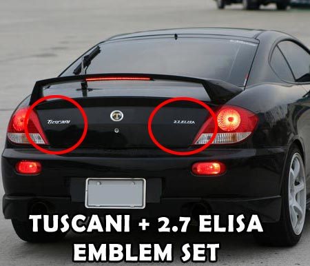Tiburon Tuscani Logo 2003 Hyundai Tiburon Tuscani 2.7 Elisa GT