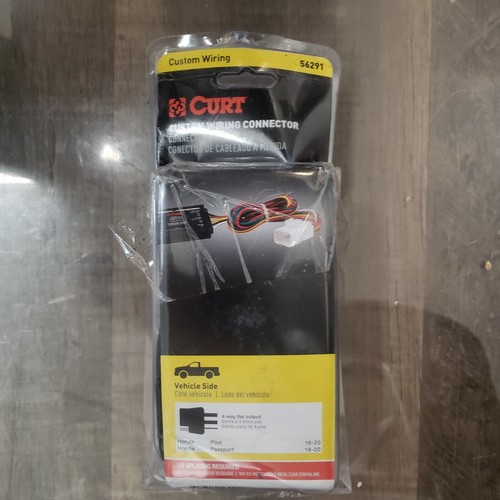 CURT 56291 CUSTOM WIRING CONNECTOR FOR HONDA PILOT AND PASSPORT - NEW ...