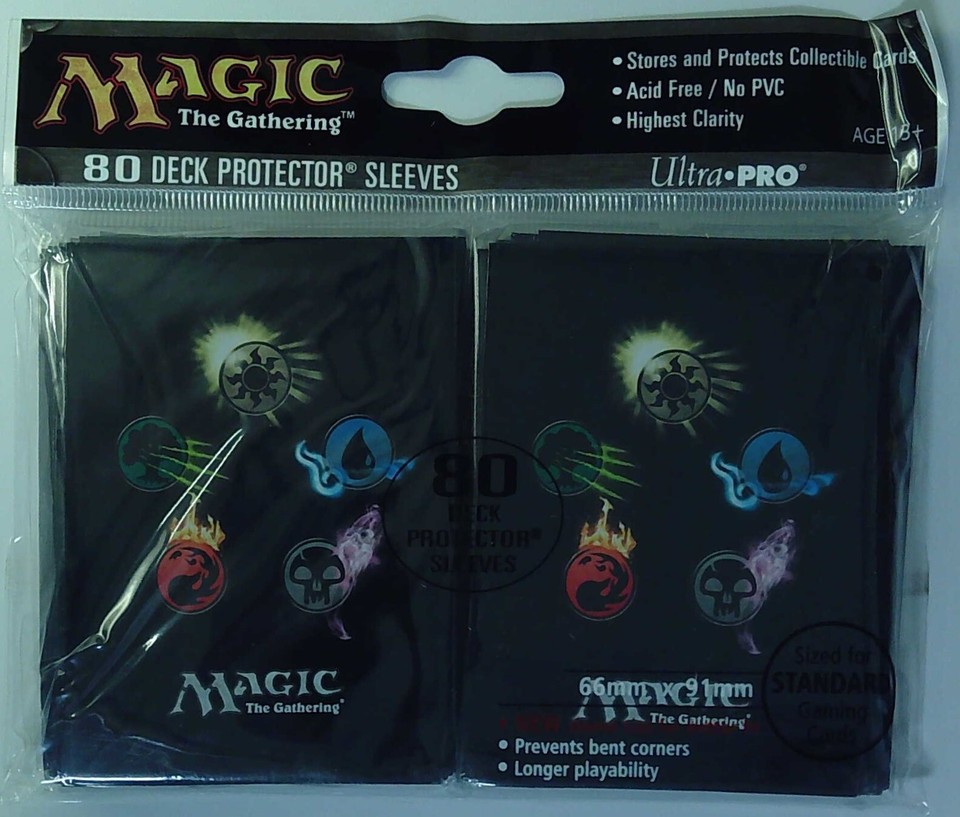 MAGIC THE GATHERING SLEEVES: Mana Symbols (80ct) (ULP 86114) MTG | eBay