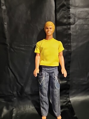 Vintage Barbie Ken Doll Double Stamped 1983 Head 1968 Body | eBay