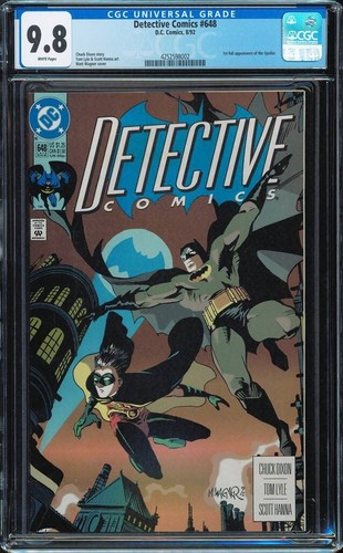 Detective #648 CGC 9.8 W 1st full Spoiler Intro Stephanie Brown Batman ...