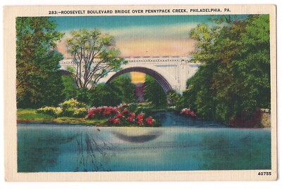 ROOSEVELT Boulevard BRIDGE Over PENNYPACK CREEK Philadelphia PA ...