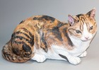 Unique Urn Calico Cat Ashes Memorial Statue Pet Loss Grave Decor ...