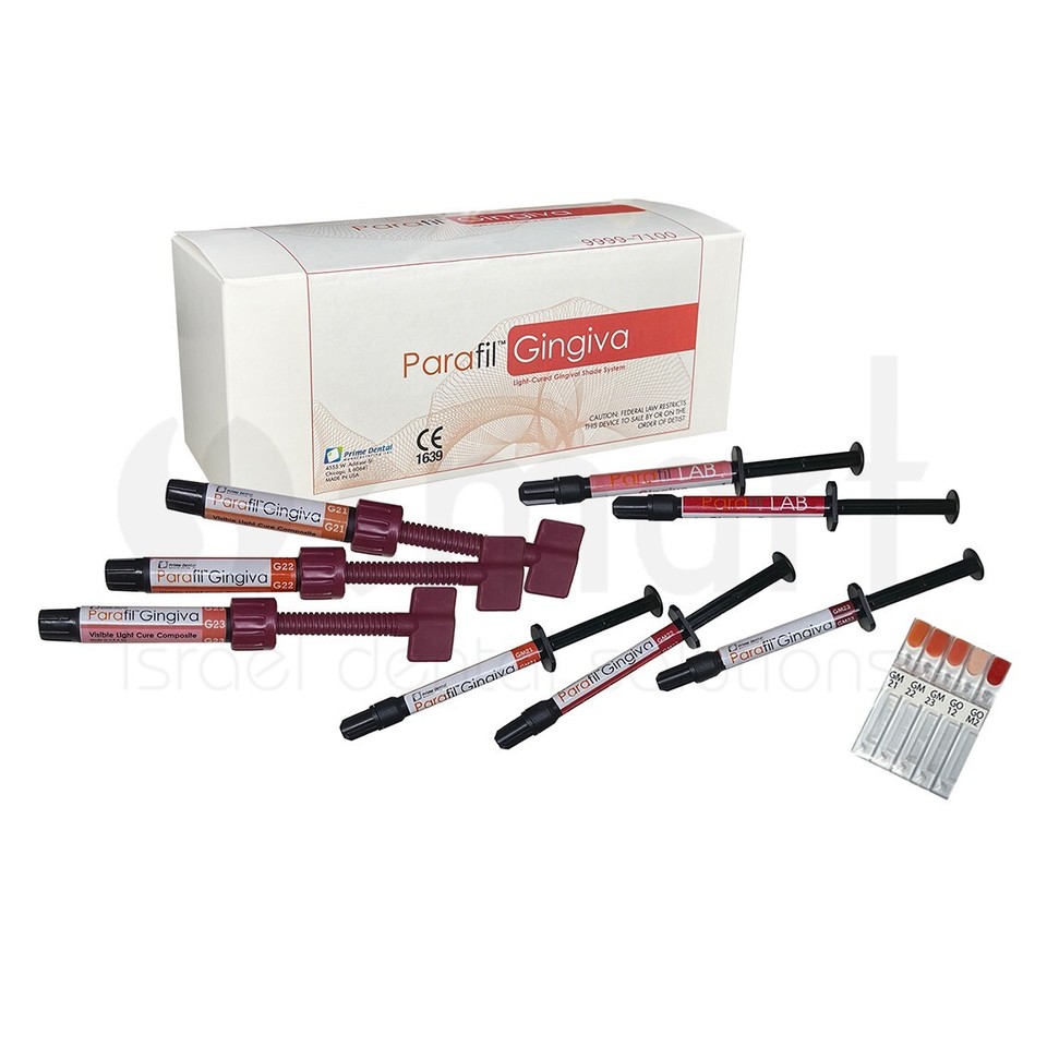 Dental Parafil composite gingiva gum shade kit LC pink tissue ...