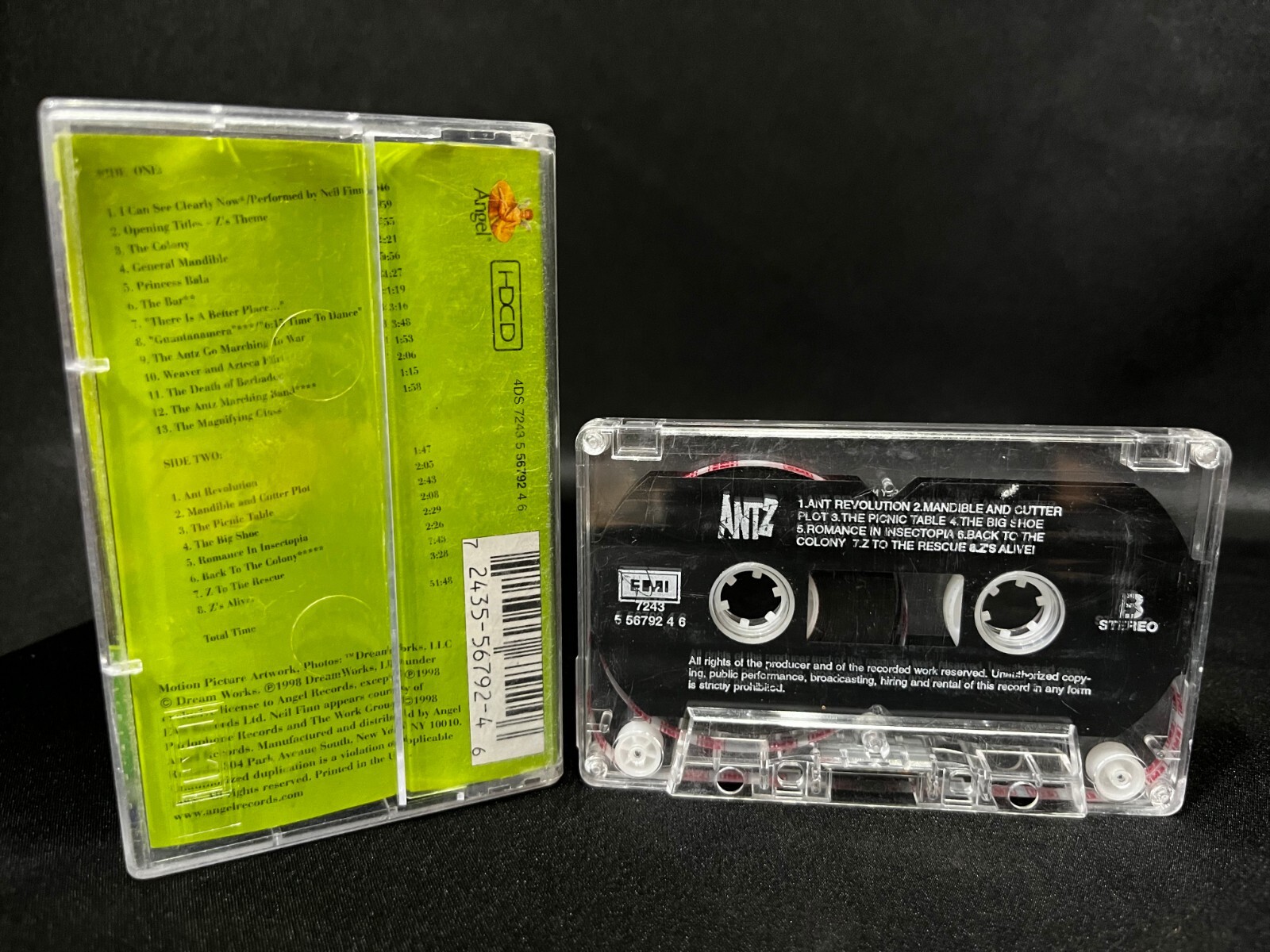 Antz Animation Original Soundtrack Score Album Cassette Tape (EMI1998 ...