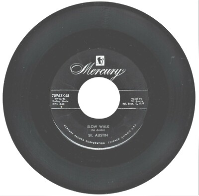 SIL AUSTIN (SAXOPHONIST) - SLOW WALK - WILDWOOD - JAZZ 1956 VERY GOOD ...