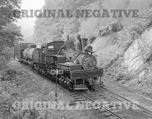 Orig 1964 Negative - Graham County Railroad Shay North Carolina Lumber ...