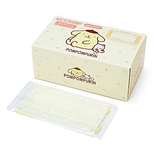 Sanrio Pompompurin mask 30 pieces in box 16x9cm 814857 | eBay