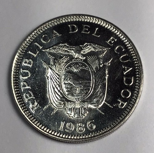 1986 UN SUCRE ECUADOR COIN - NICE WORLD COIN !!! KM# 85 | eBay