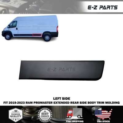 Fit 2019-2023 RAM Promaster Extended Left Rear Side Body Trim Molding ...