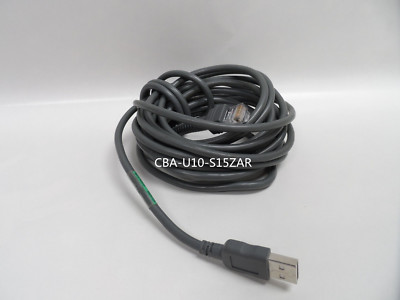 Symbol Motorola CBA-U10-S15ZAR Barcode Scanner USB Cable 15 ft ...