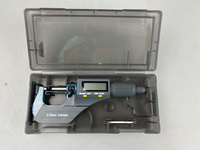 MD710 Precision Digital Micrometer, 0-25mm to 0.001mm (Used) | eBay