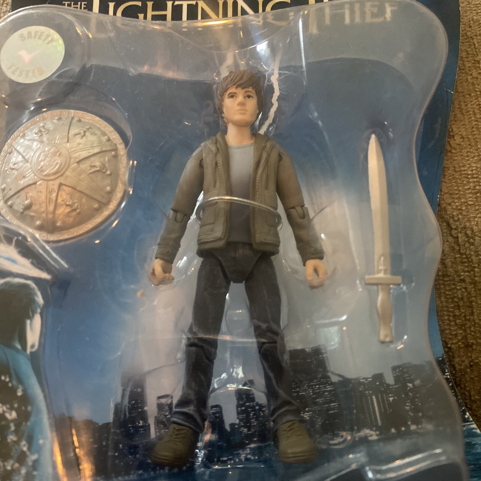 HTF Jazzwares Percy Jackson & Lightning Thief PERCY 4” Action Figure ...